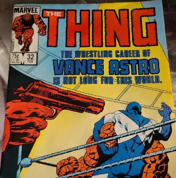 Other | The Thing The Wrestling Career Of Vance Astro Marvel Comics 32 ...